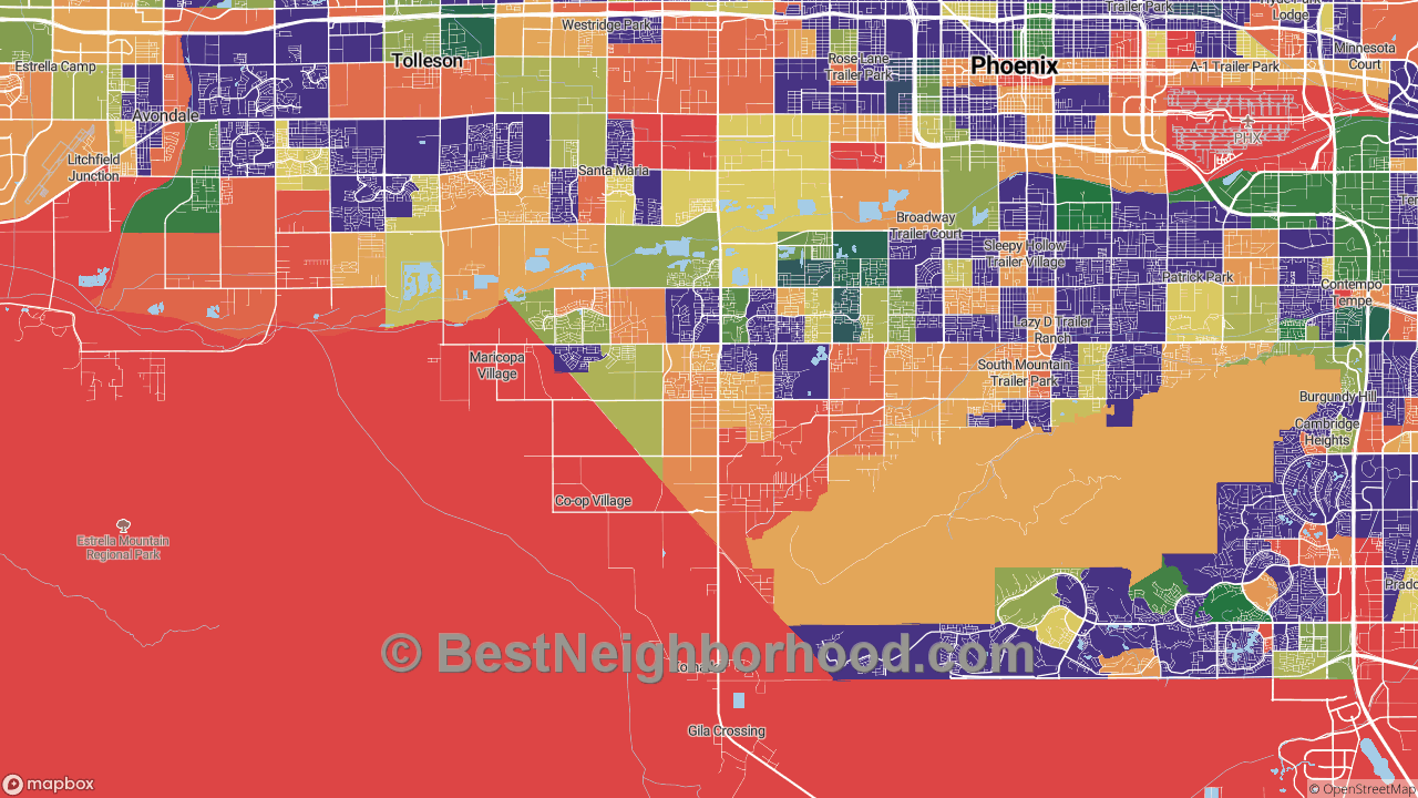 Laveen Arizona Map