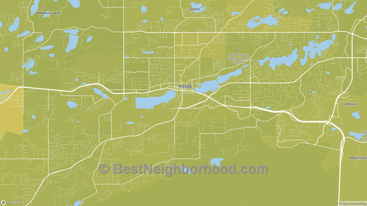 Wasilla Colorado Map